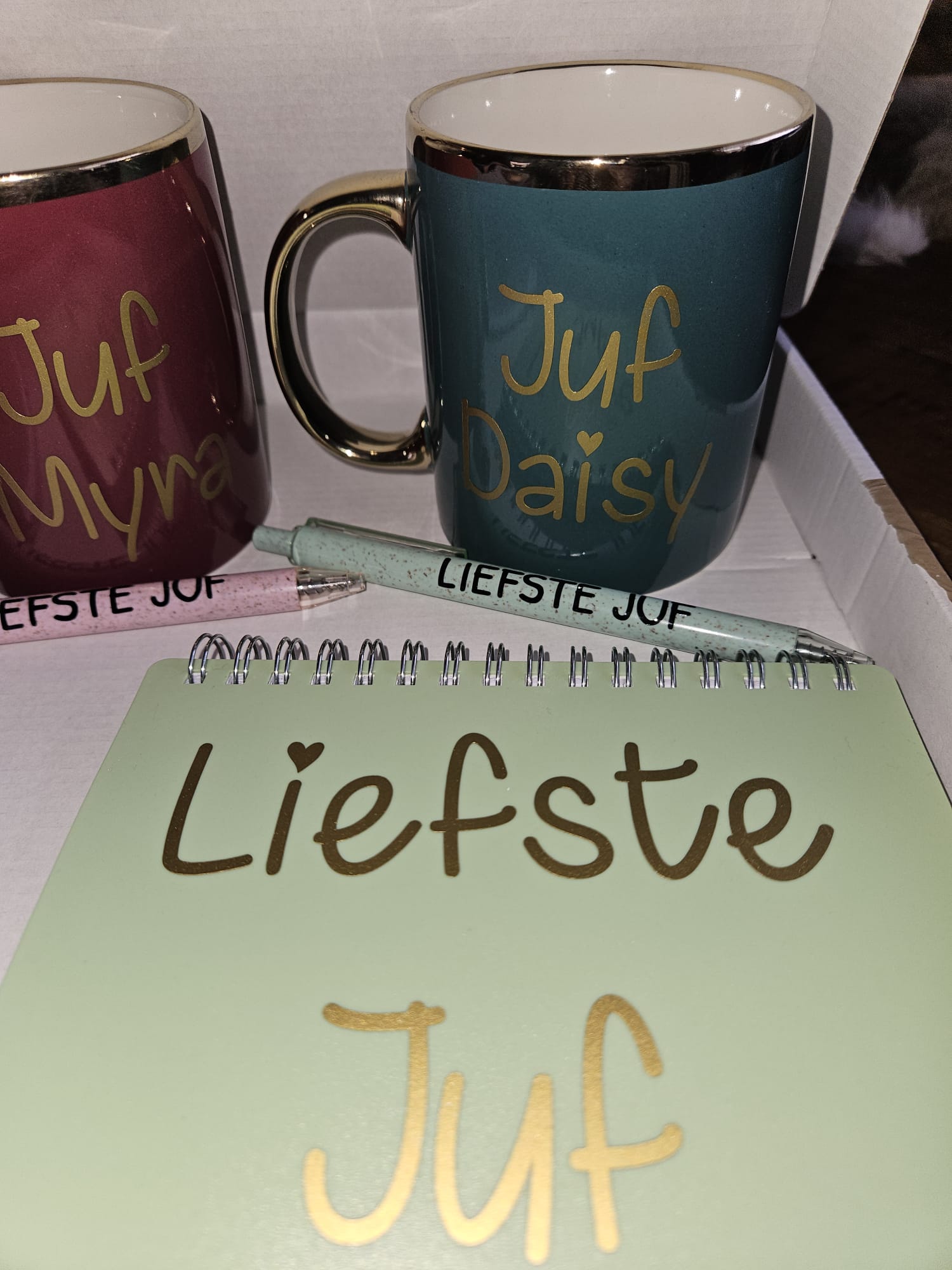 sticker pakket voor juf of meester - Stickers op maat